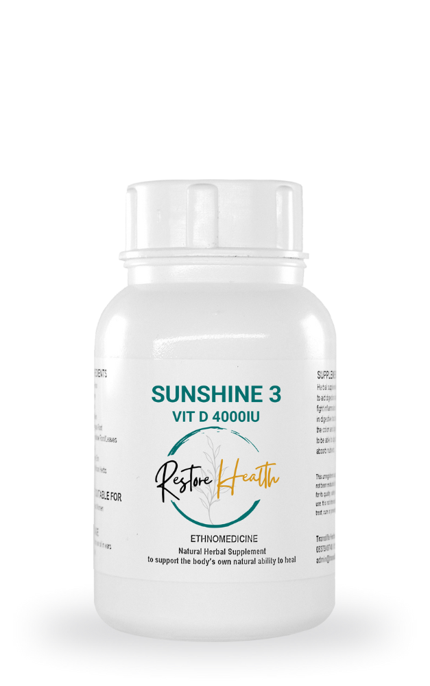 Sunshine D3 (4000 IU’s D3 40 mcg K2) 60's - Restore Health